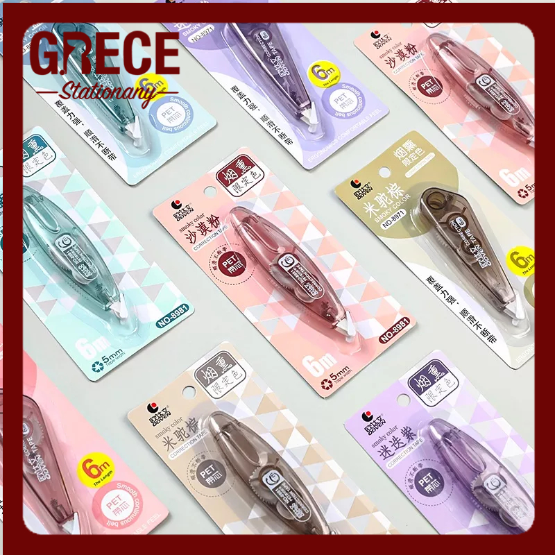 Smokey color transparent correction tape | Shopee Philippines