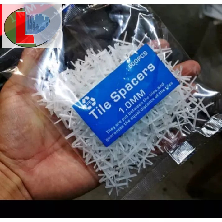 100pcs 1mm 1.5mm 2mm 2.5mm 3MM 5MM Cross Tile Leveling System Ceramic ...