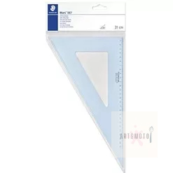 Staedtler Ruler Mars 60/30 Degree 567 31-60 Set Square 32 cm - Blue ...