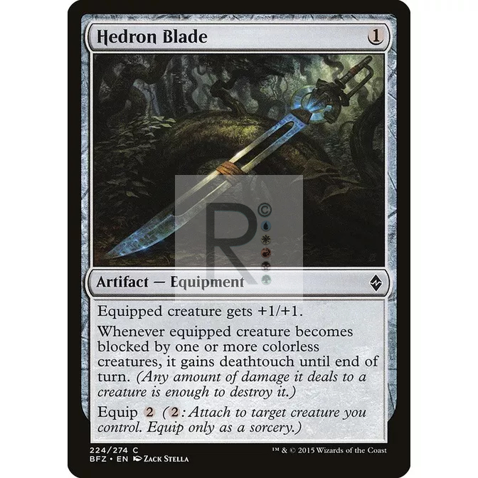 Magic The Gathering Card : Hedron Blade | Shopee Philippines