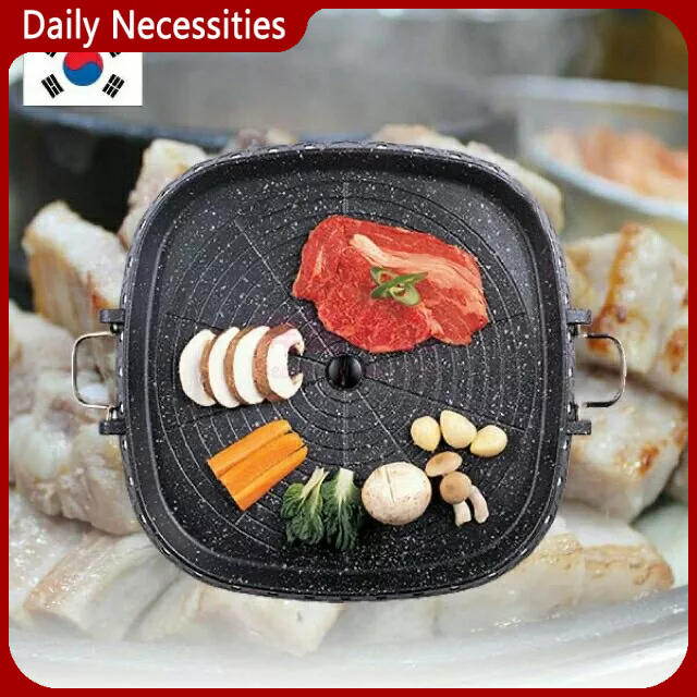 DN #Samgy SET Portable Butane Stove&Hanaro Non Stick Griller Plate ...