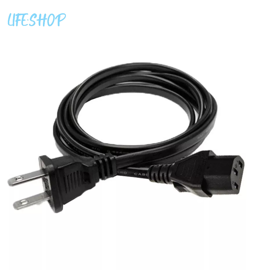 HOT AC CPU Power Cord 2 Pin US Plug 1.2m COD UH2PV50 1.2 for PC ...