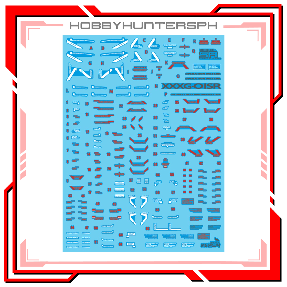 Delpi Decal MG Sandrock ( Sandrock / Armadillo / Custom ) Waterslide ...