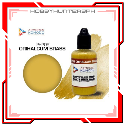 ArKom PH209 Orihalcum Brass Metallic Pearl Airbrush Paint (Armored ...