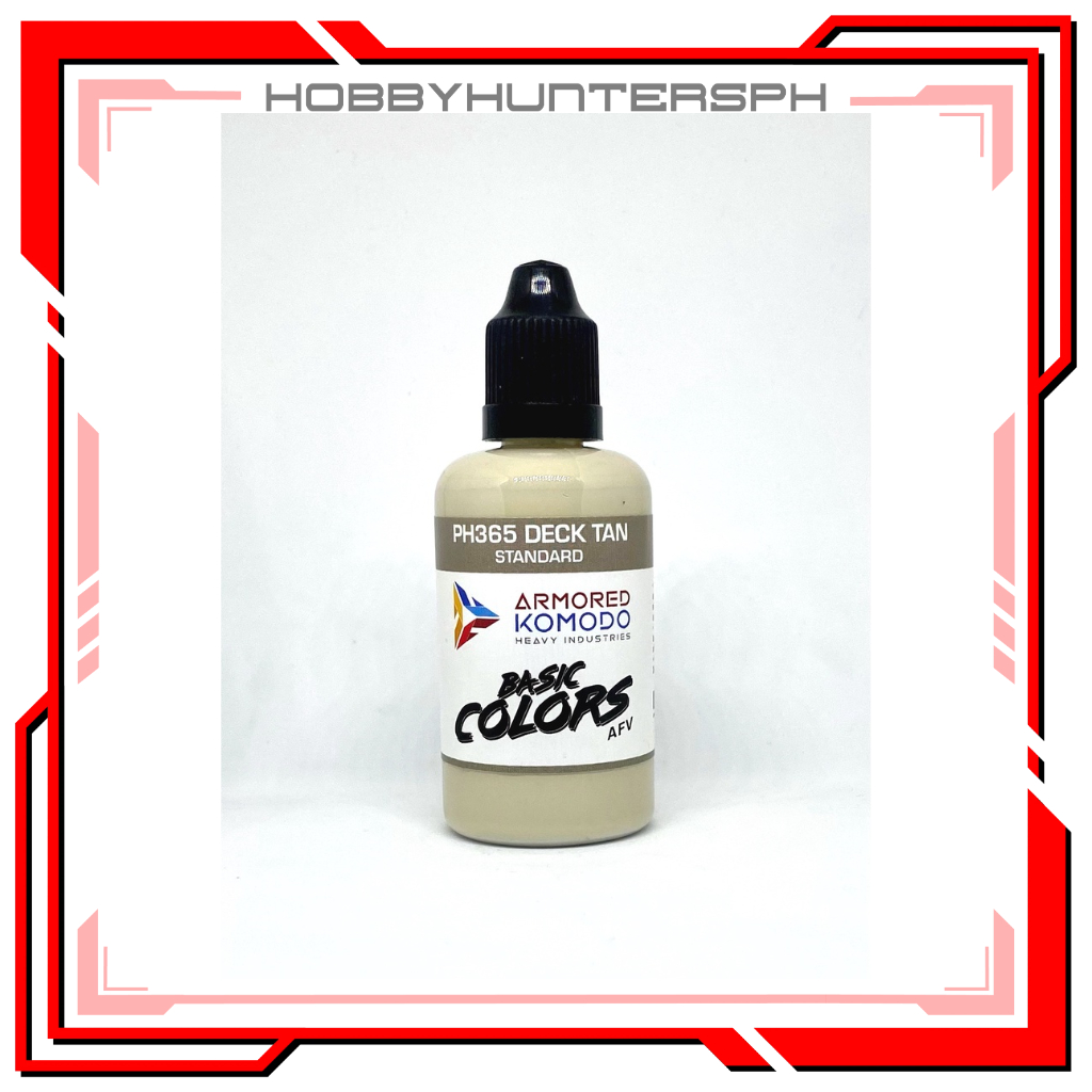 ArKom PH365 Deck Tan 50ml Armored Komodo Airbrush Hobby Paint | Shopee ...