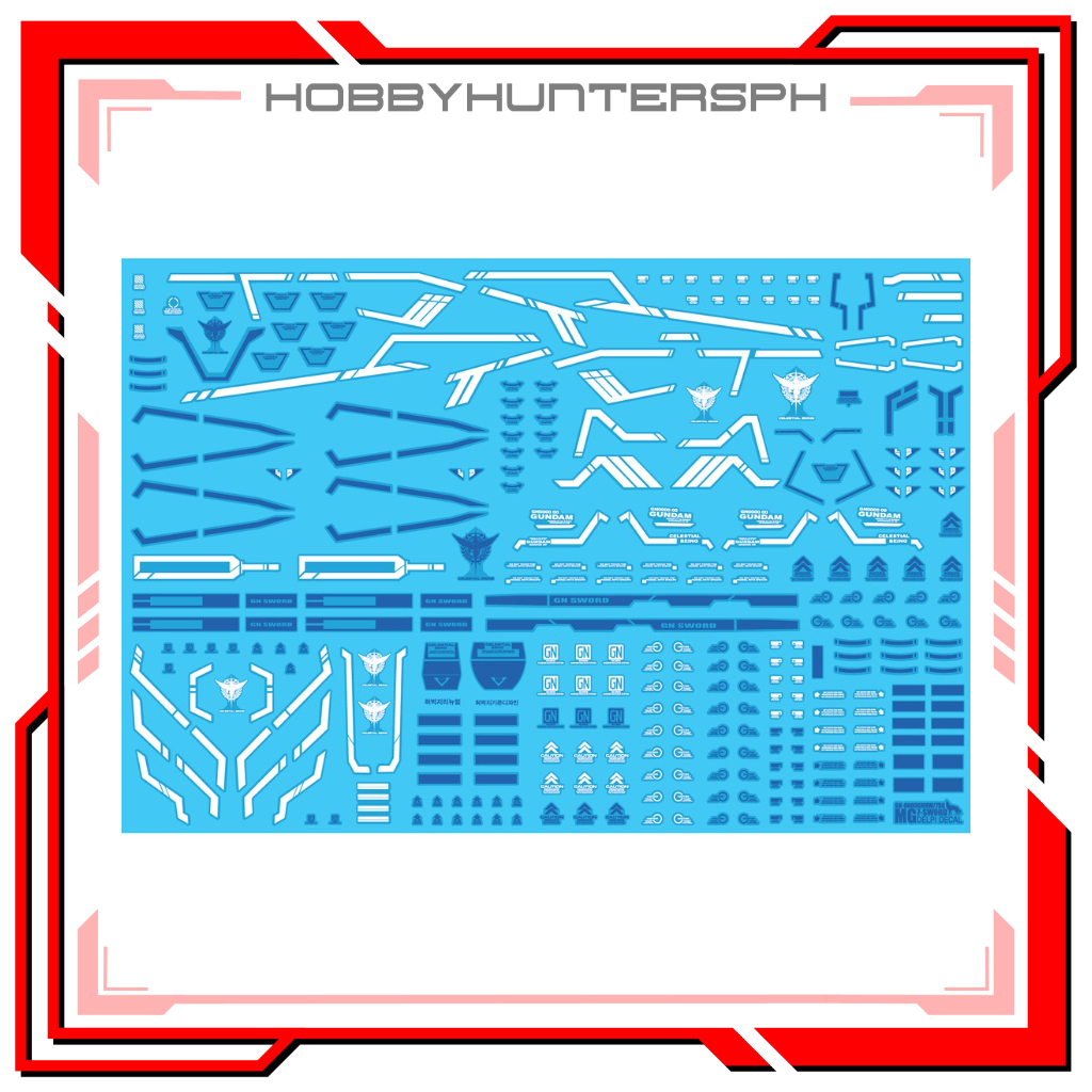 Delpi Decal MG 00 Seven Sword/G Waterslide Decals | Shopee Philippines