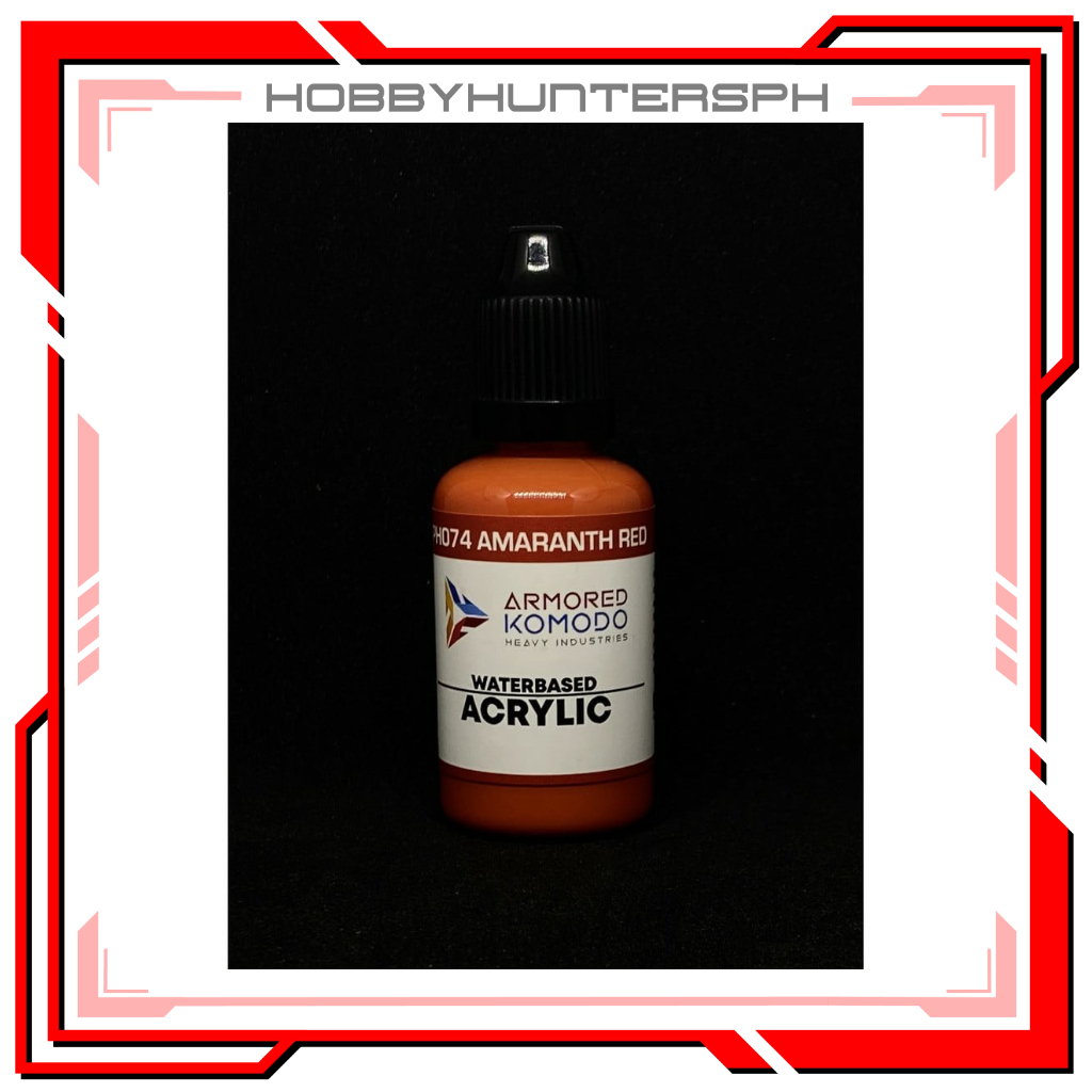 ArKom PH074 Amaranth Red Waterbased Acrylic Paint (Armored Komodo ...