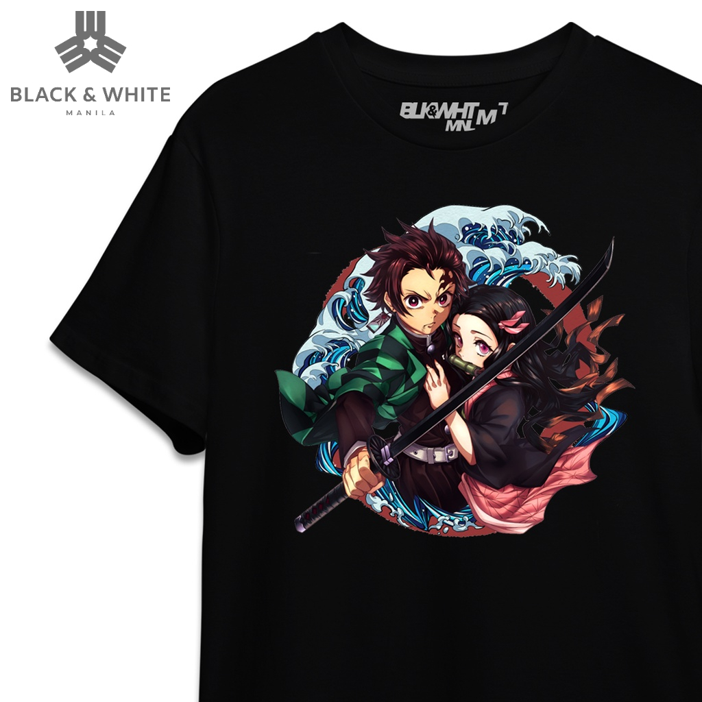 TANJIRO / NEZUKO Regular or Oversize T-Shirt | DEMONSLAYER by Black ...