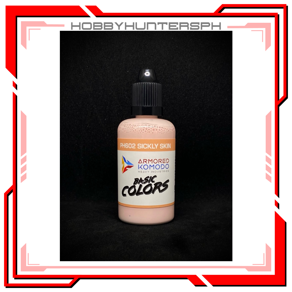 ArKom PH602 Sickly Skin Basic Airbrush Hobby Paint Armored Komodo ...