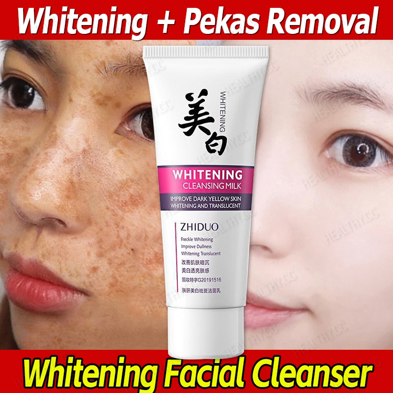 Whitening Facial Cleanser Melasma Pekas Remover Anti Freckle