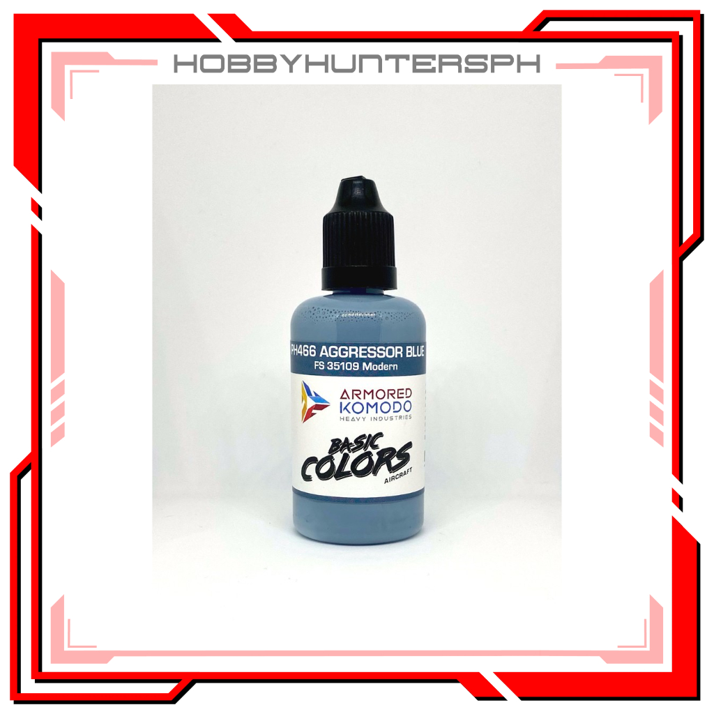 ArKom PH466 Aggressor Blue FS35109 50ml Armored Komodo Airbrush Hobby ...