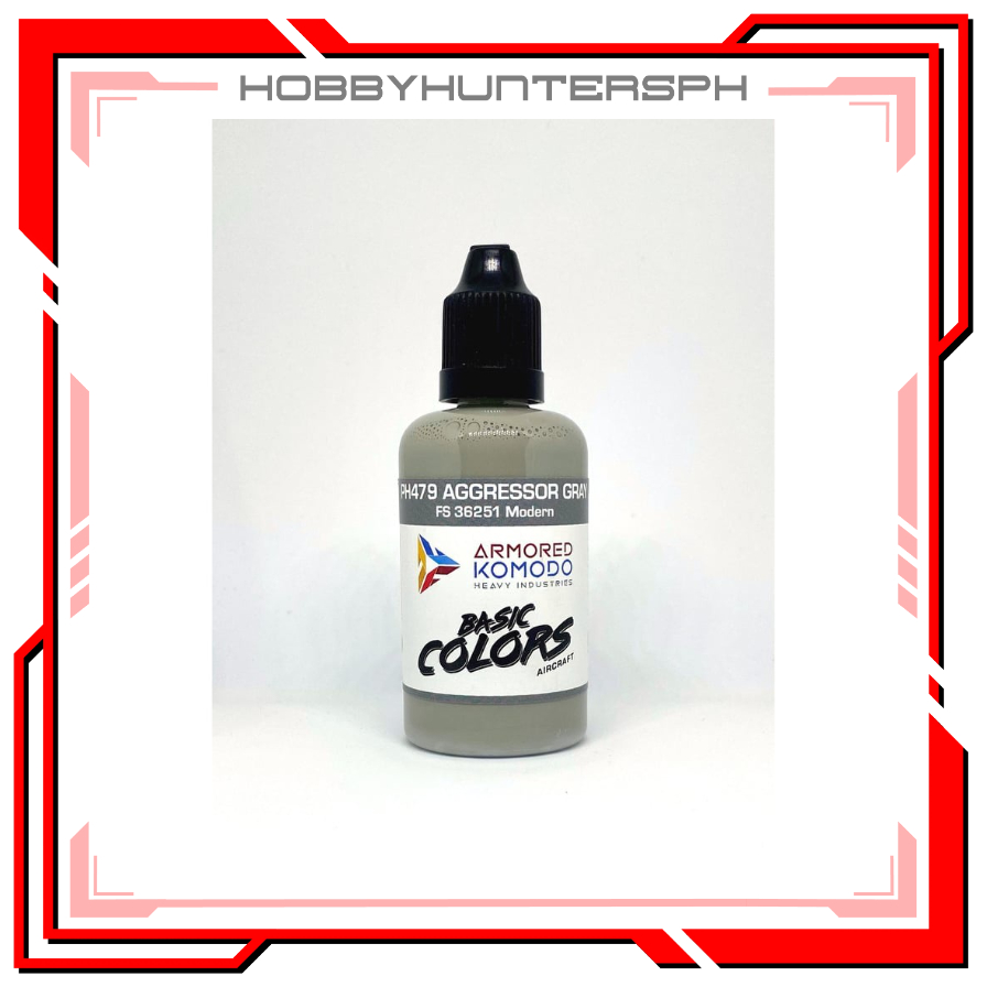 ArKom PH479 Aggressor Gray FS36251 50ml Armored Komodo Airbrush Hobby Paint | Shopee Philippines