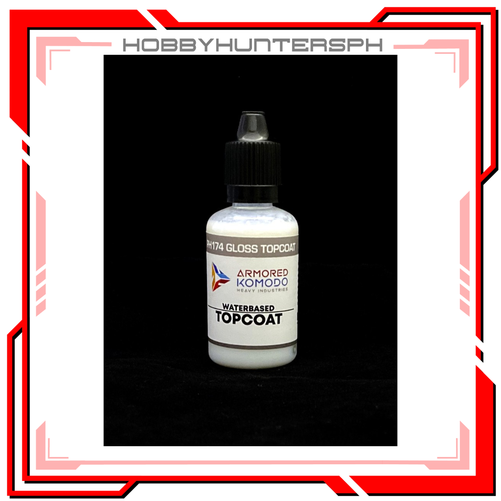 ArKom PH174 Gloss Topcoat Waterbased Acrylic Paint Armored Komodo ...