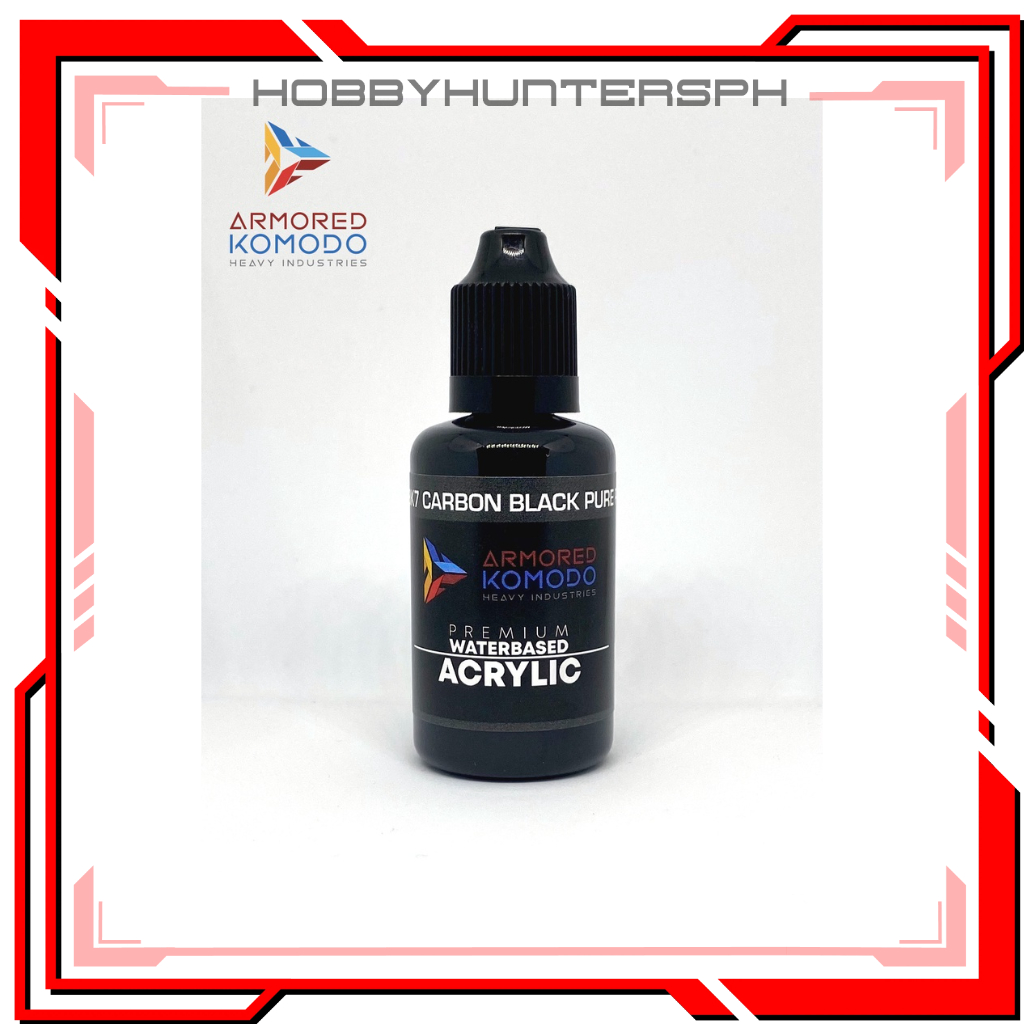 ArKom PH730 PBK7 Carbon Black 30ml Armored Komodo Premium Waterbased ...