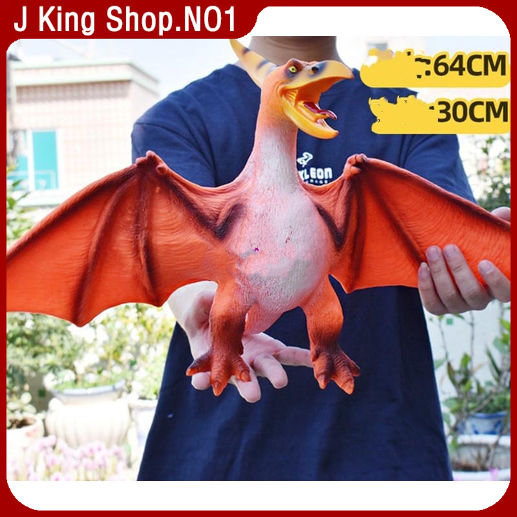 J KingLarge-Scale Soft Pterosaur Simulation Dinosaur Animal Model ...