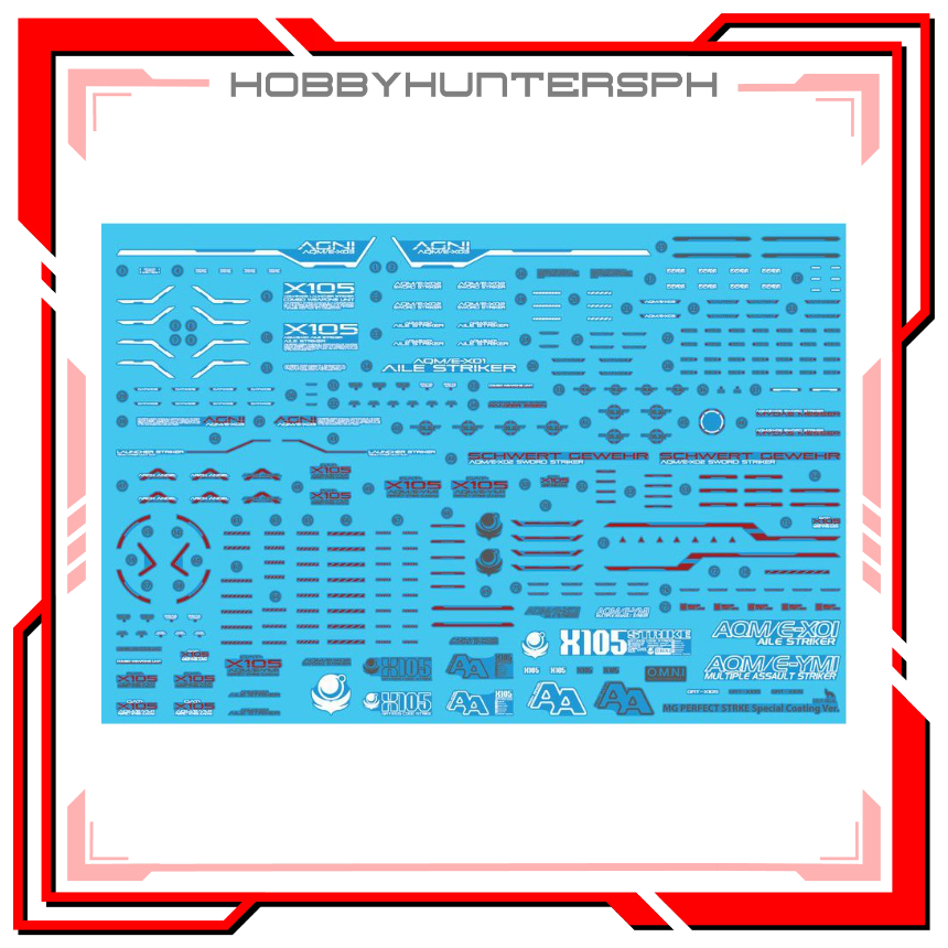 Delpi Decal MG Perfect Strike Waterslide Decals | Shopee Philippines