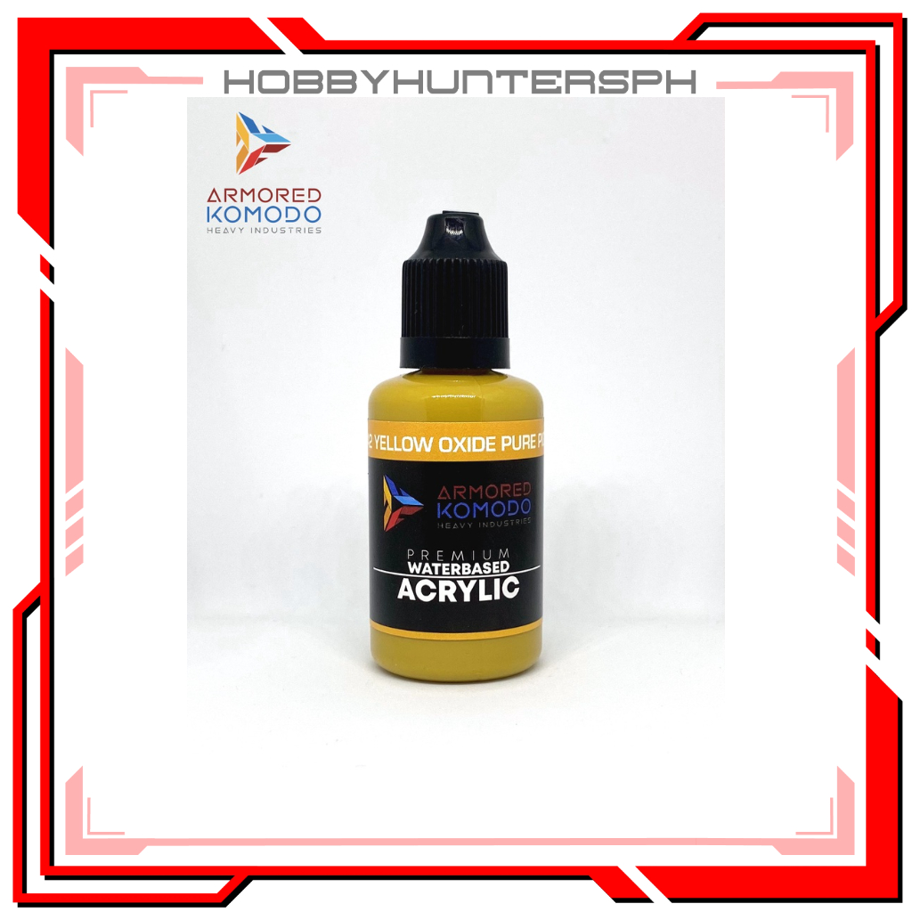 ArKom PH741 PY42 Yellow Oxide 30ml Armored Komodo Premium Waterbased ...