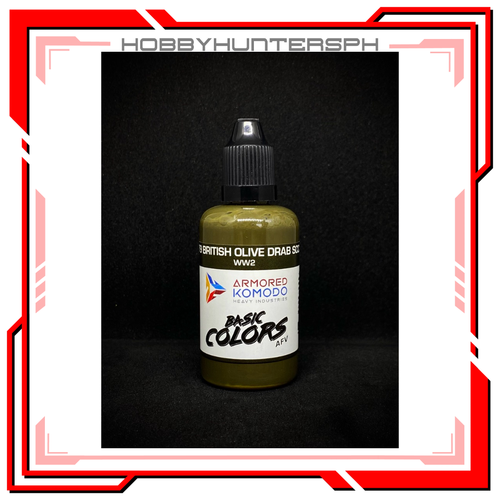 ArKom PH379 British Olive Drab SCC15 Airbrush Hobby Paint Armored ...