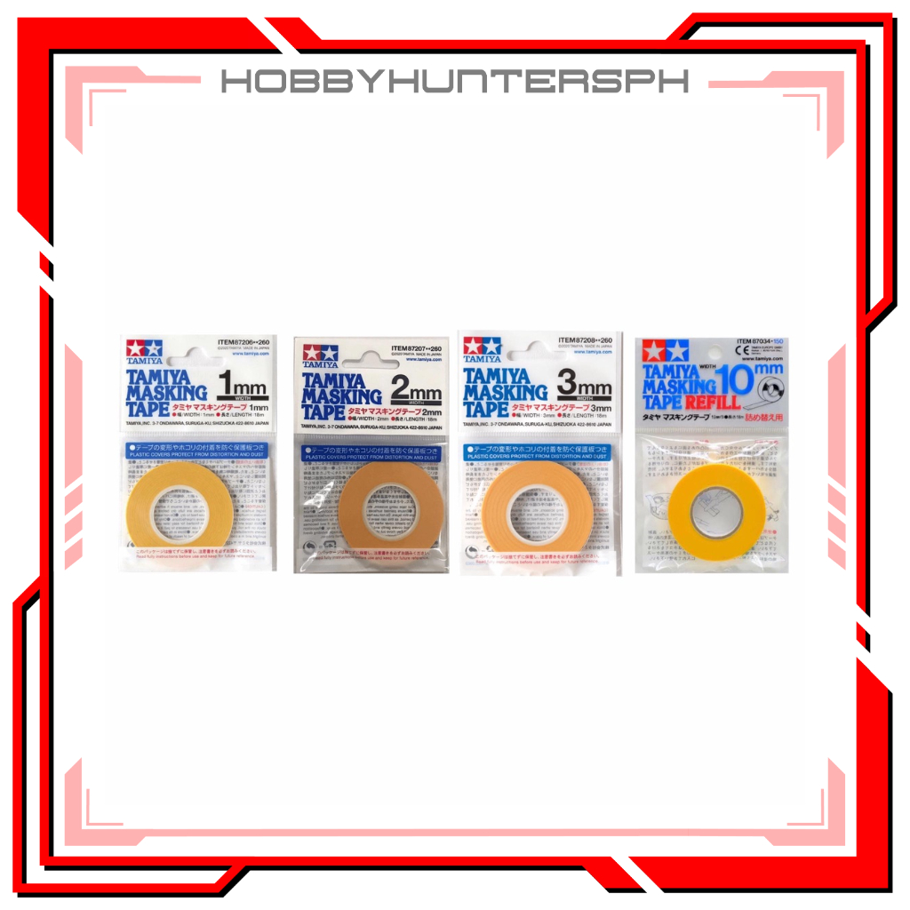 Tamiya Masking Tape 1mm / 2mm / 3mm / 6mm / 10mm | Shopee Philippines