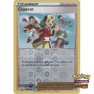 Pokemon Trading Card Game - Evolving Skies - Copycat (Reverse Holo ...