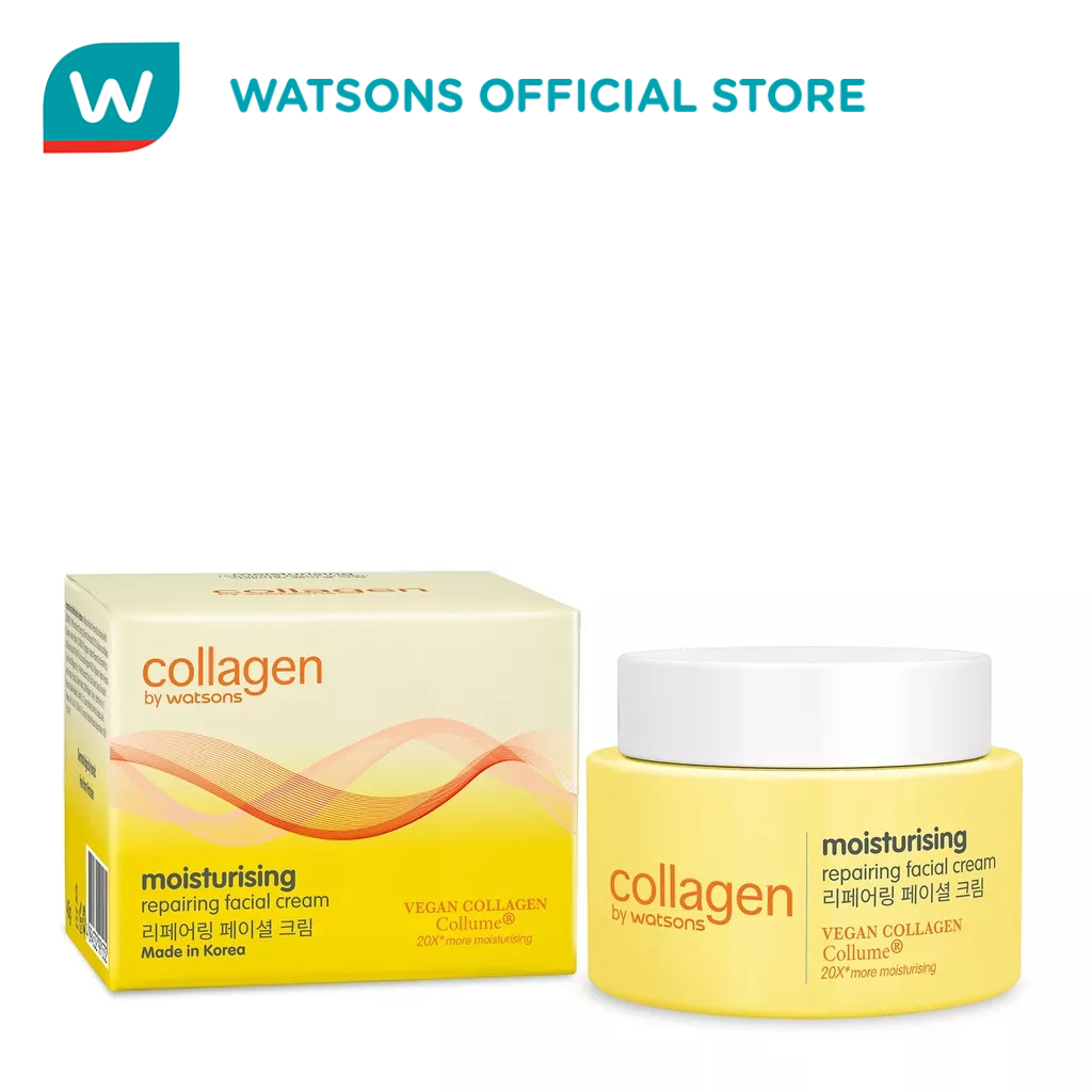 COLLAGEN BY WATSONS Intensive Moisturising & Repairing Facial Cream 45g ...
