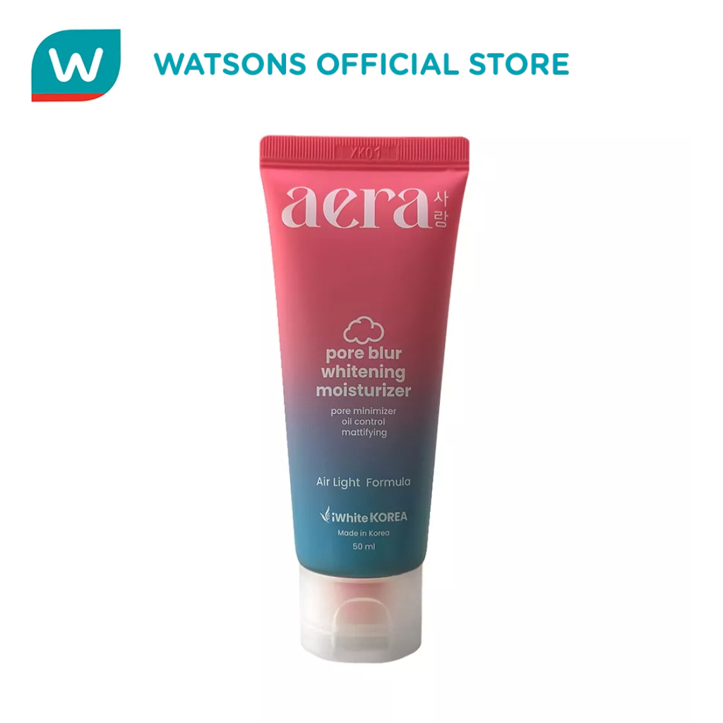 AERA BY I WHITE KOREA Pore Blur Whitening Moisturizer 50ml | Shopee ...