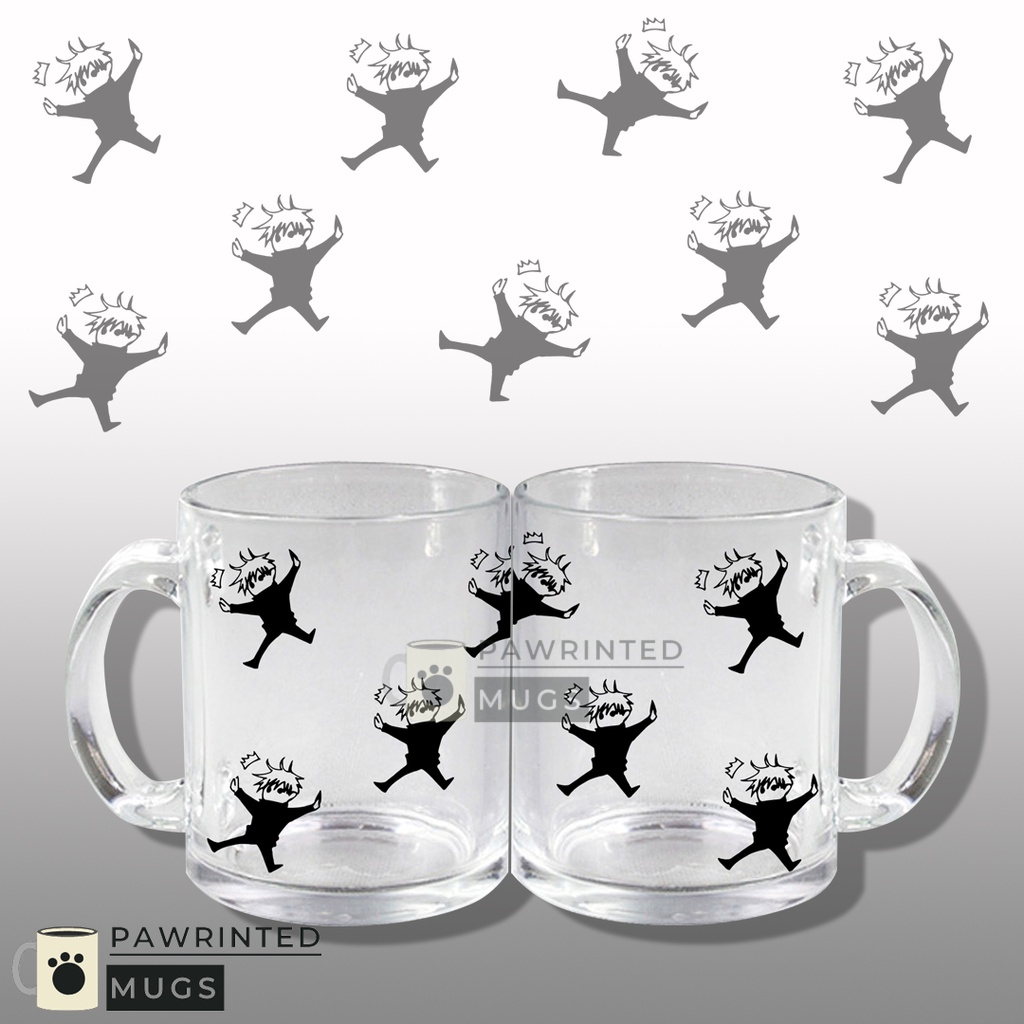 Jujutsu Kaisen Inspired mug - Chibi Gojo Satoru - Anime Mug - Clear and ...