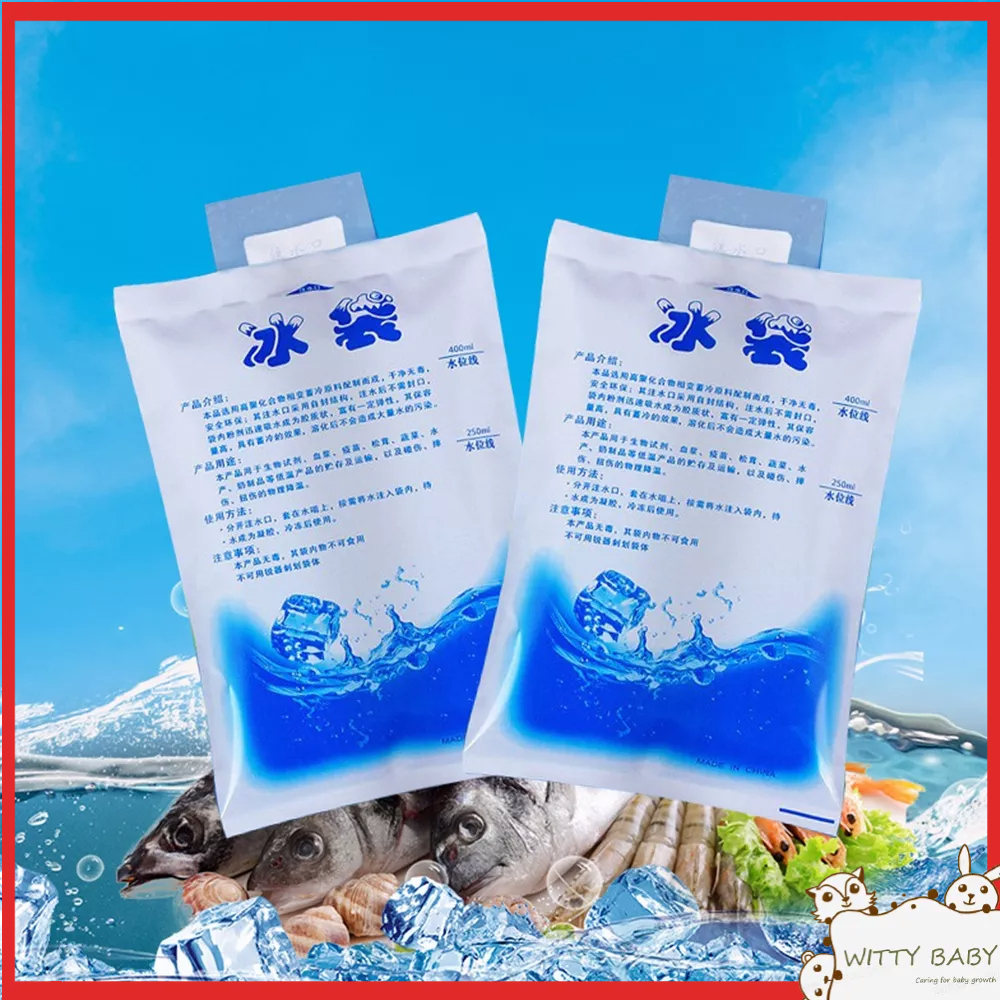 Water injection ice pack food preservation refrigerated ice pack cold ...