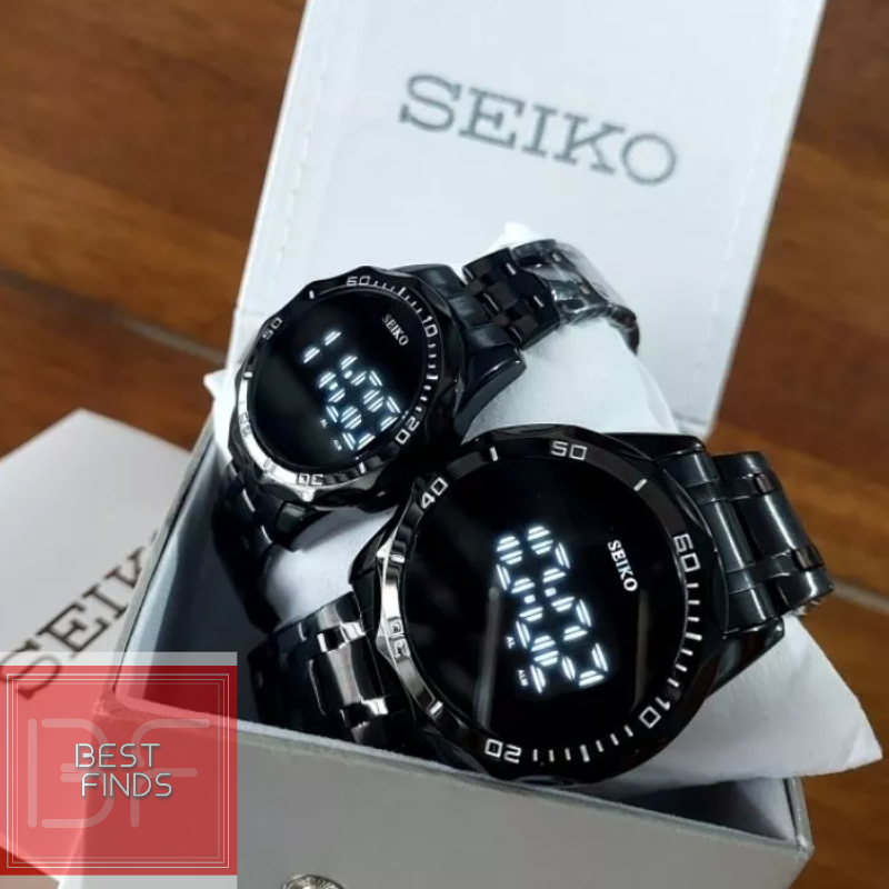 SEIKO DIGITAL TOUCH WATCH set with box | Shopee Philippines