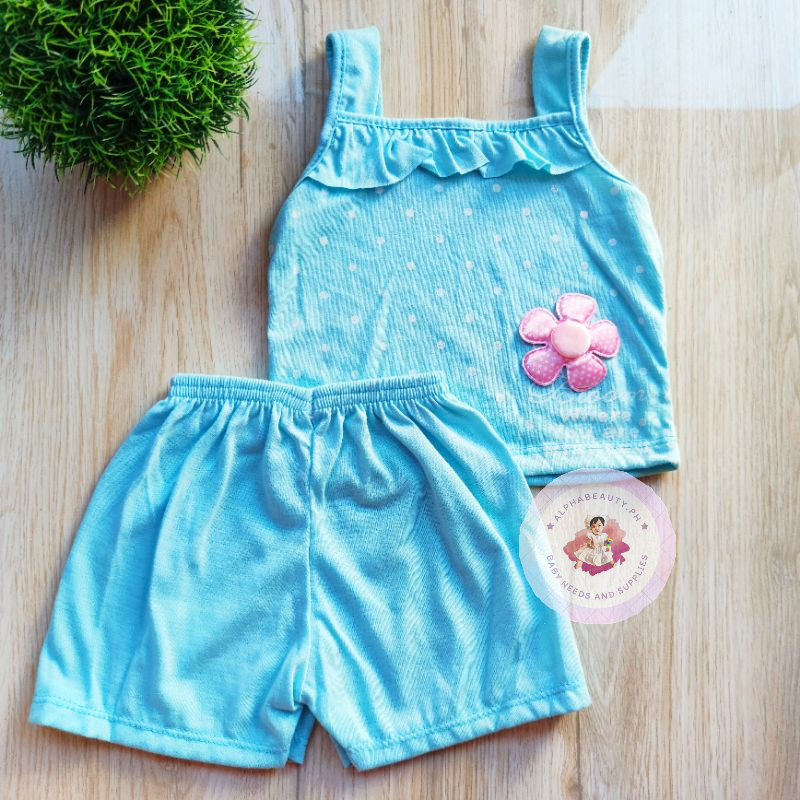Baby Terno for girl (bloom) | Shopee Philippines