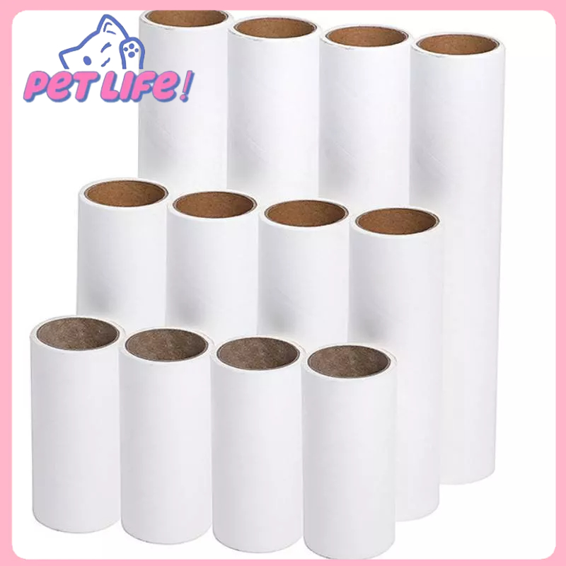 Reusable Sticky Roller Paper Refill Sticker Replacement Of Paper Dust ...