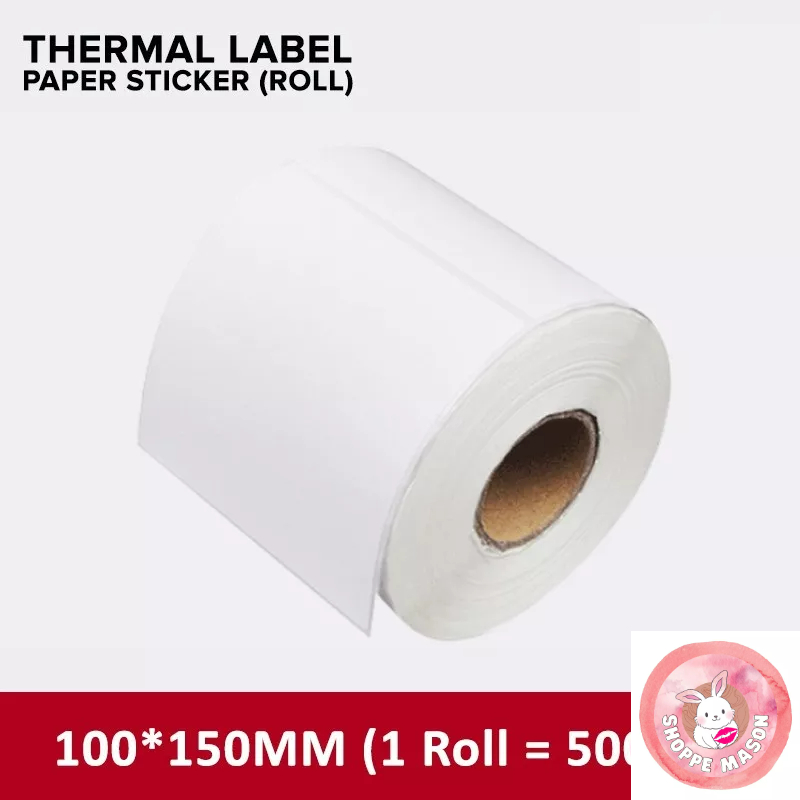 Waybill Sticker Thermal Sticker A6 high quality 500 Pages For One Roll ...