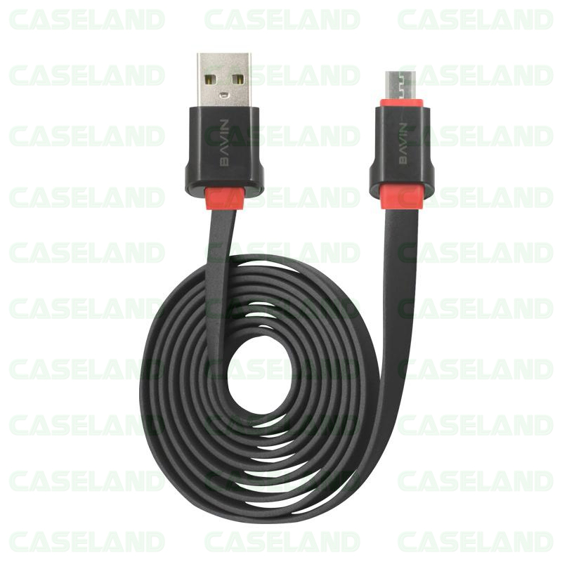 BAVIN USB Flat Design Charge and Data Transfer Cable for Android and ...