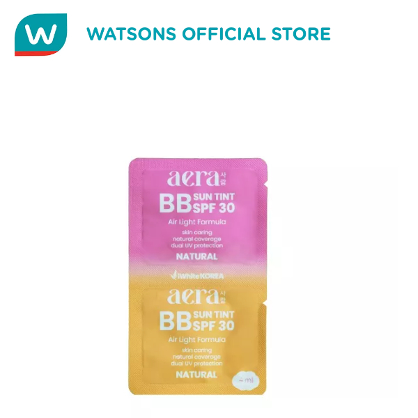 AERA BY IWHITE KOREA BB Sun Tint SPF 30 Natural 4ml Sachet | Shopee ...
