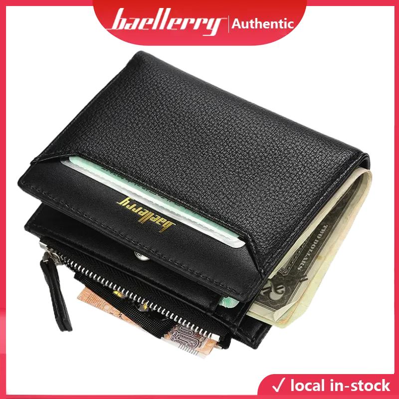 Baellerry DR023 Fashion Men Wallets Small Wallet Men Money Purse Coin ...