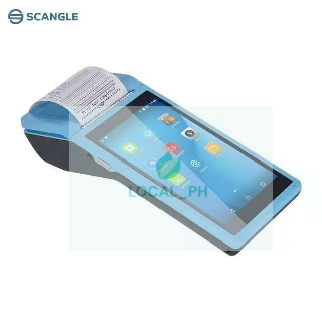 Scangle SP01 POS Terminal Wifi/Bluetooth Android 8.1 Mini 58mm POS ...