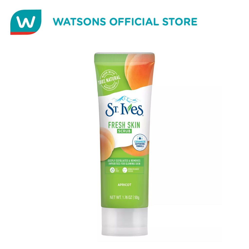 ST IVES Facial Scrub Fresh Skin Apricot 50g | Shopee Philippines