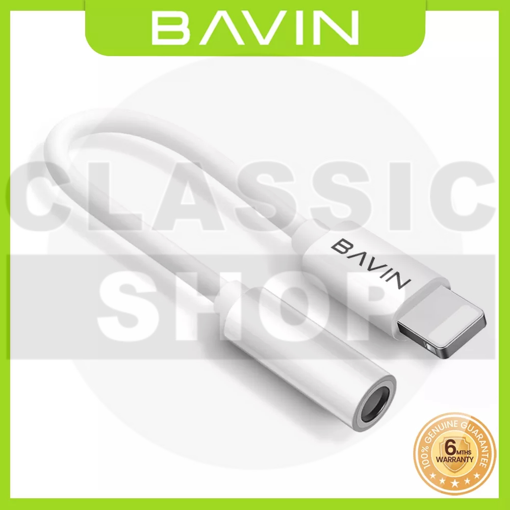 BAVIN AUX19 Audio Jack for iPh to 3.5mm Listening Music Earphone ...