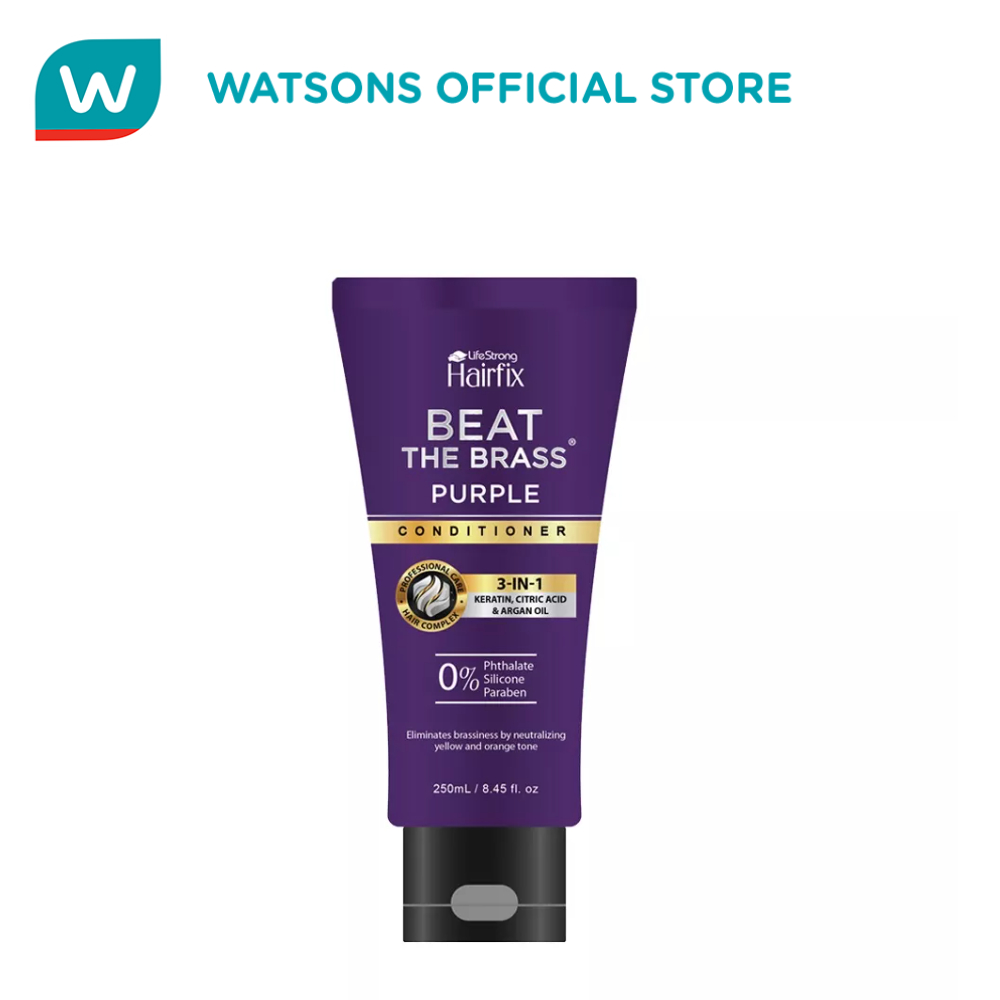 HAIRFIX Beat the Brass Purple Conditioner 250ml | Shopee Philippines