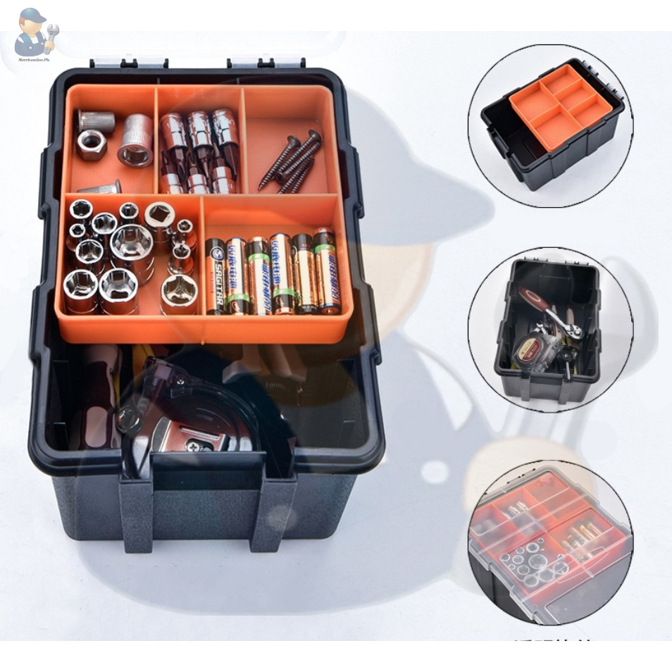 Merchandise.Ph Tool Organizer Tackle Box Storage for Small Parts/Screw ...