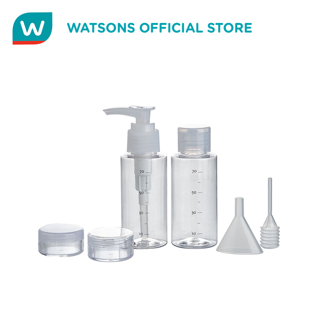 WATSONS Travel Set Compact 7 Pieces | Shopee Philippines