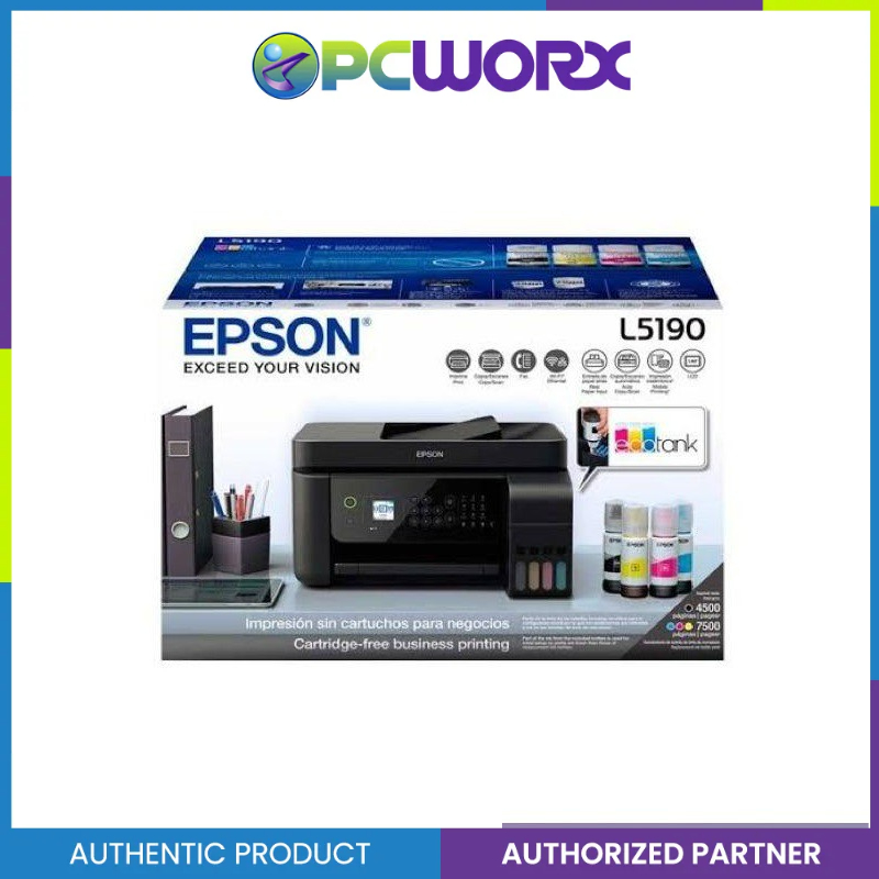 Epson EcoTank L5290 A4 Wi-Fi All-in-One Ink Tank Printer with ADF ...