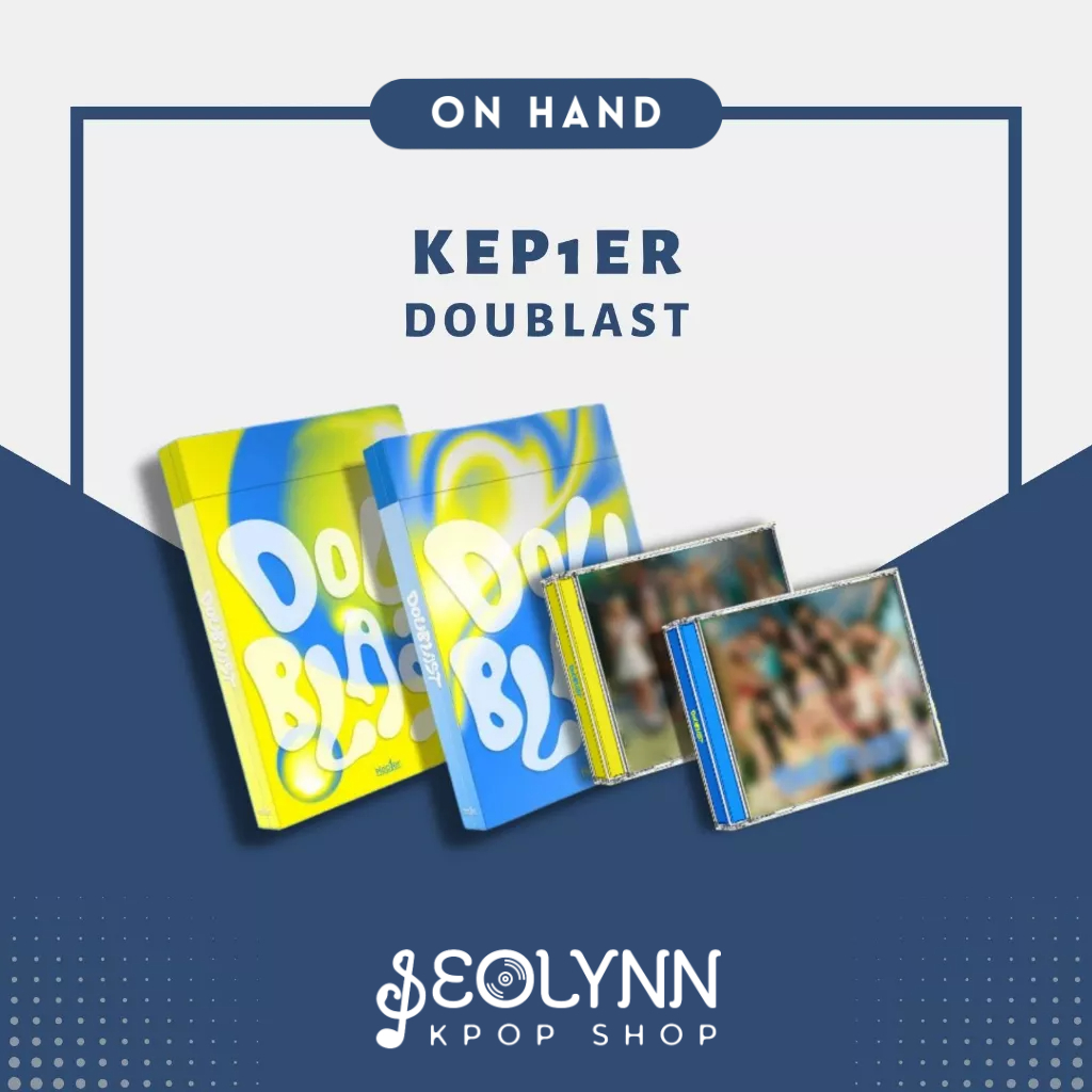 [ON HAND] KEP1ER DOUBLAST 2nd Mini Album with Ktown4u POB & Poster OFFICIAL SEALED NEW | Shopee ...