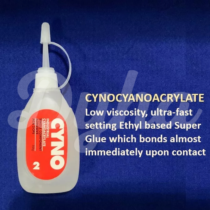 CYNO - CYNOCYANOACRYLATE 50g Original (1,2,3,5pcs) Pure Industrial Bond ...