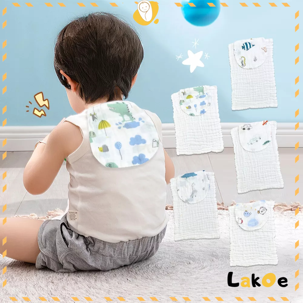 【COD】Lakoe Back Towel for Kid Cotton Back Towel for Baby Sweat Wipes ...