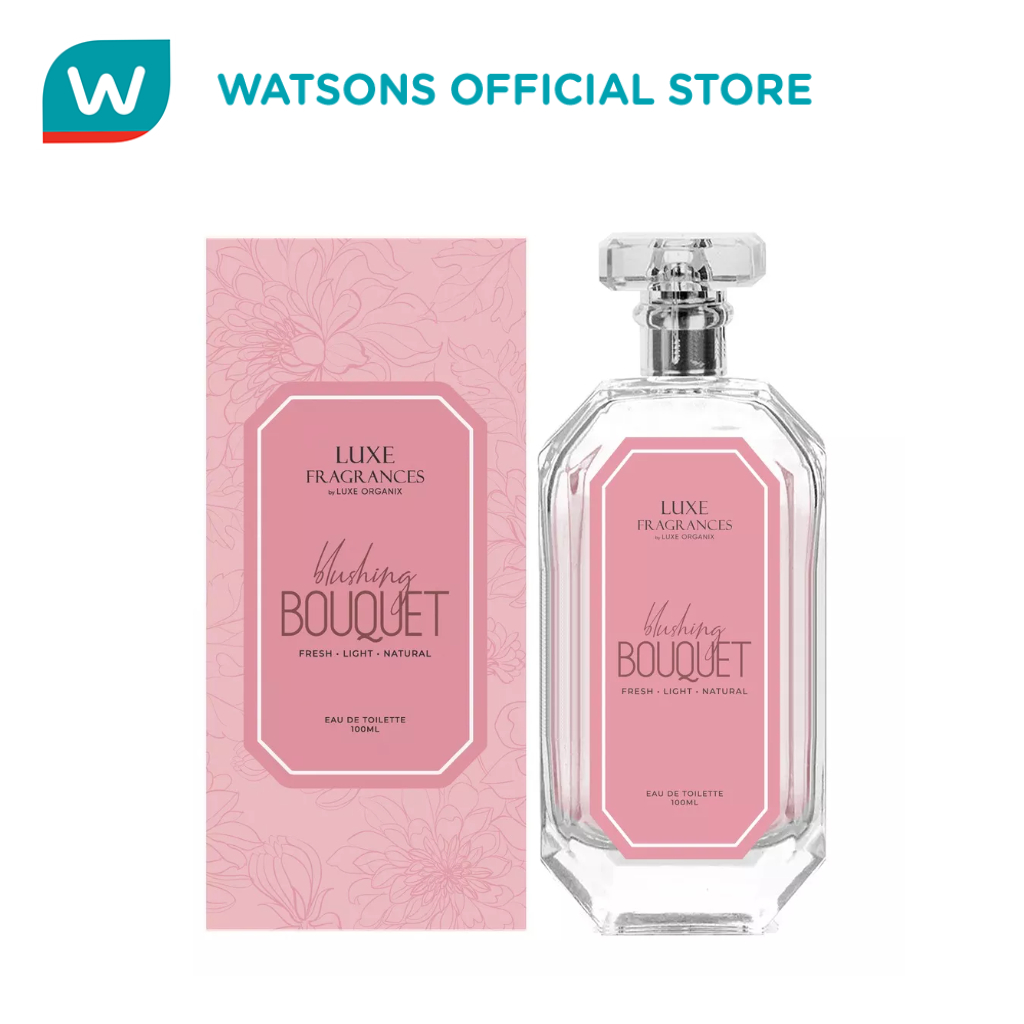 LUXE ORGANIX Luxe Fragrances Blushing Bouquet Eau De Toilette 100ml ...