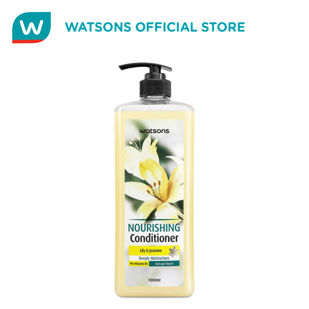 WATSONS Lily and Jasmine Scented Nourishing Conditioner 1L | Shopee ...