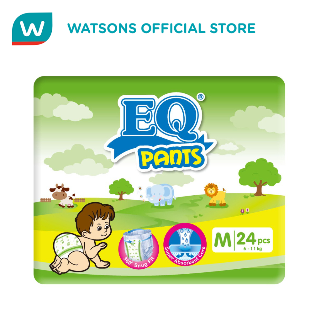 EQ Pants Diaper Big Pack Medium 24s | Shopee Philippines
