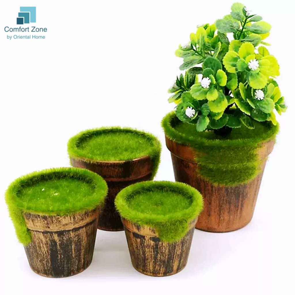 Home Gardening Decoration Fake Pots Foam Plants Artificial Plants With ...