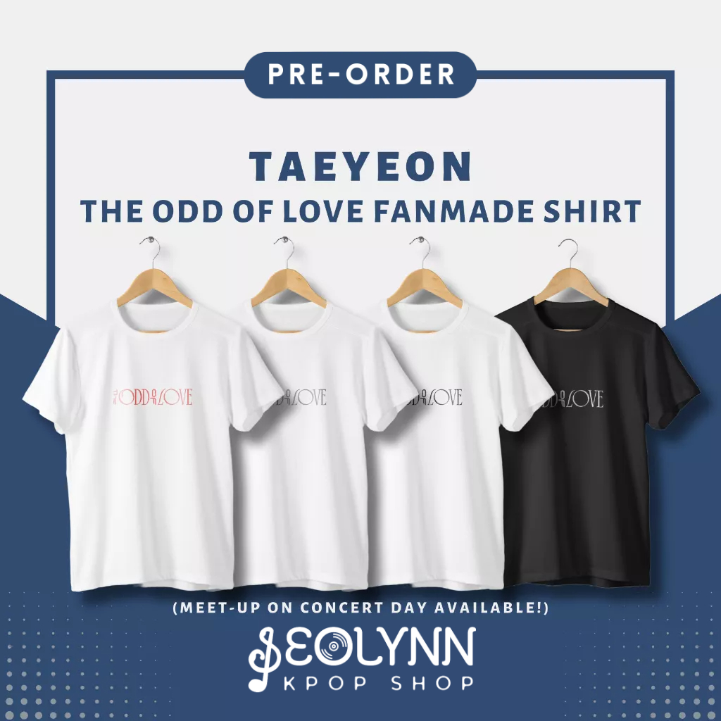 [PRE-ORDER] TAEYEON The Odd Of Love Concert in MANILA T-Shirt (FANMADE ...